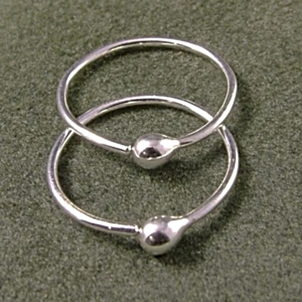 Silver Sleepers - Etsy