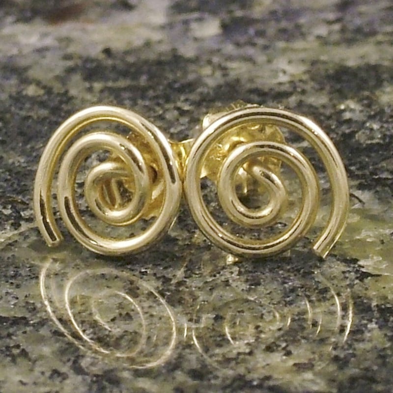 Swirl Earrings - Etsy