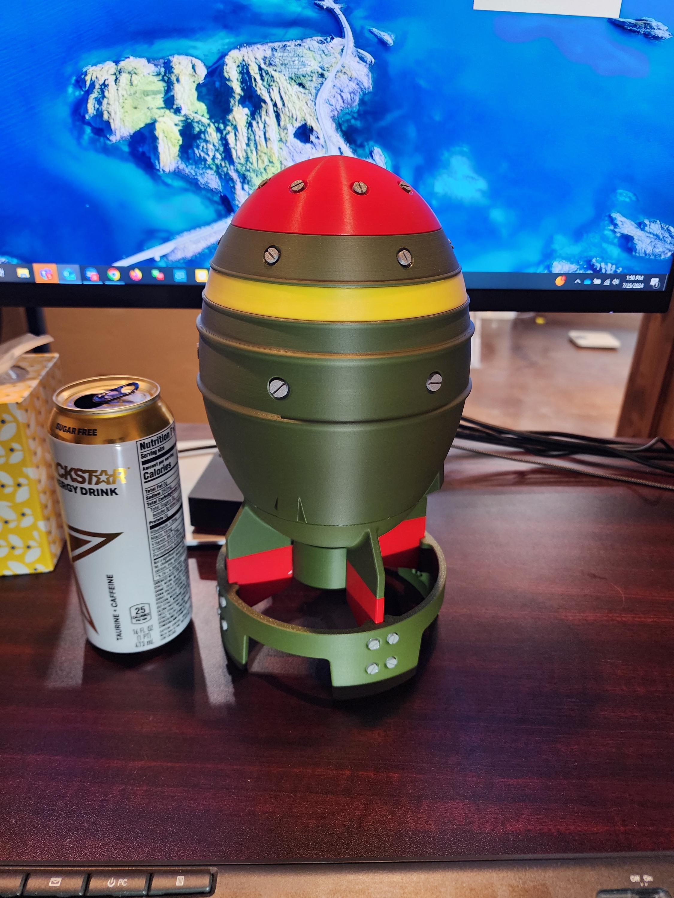 Fallout Mini Nuke Fan Art Replica - Etsy
