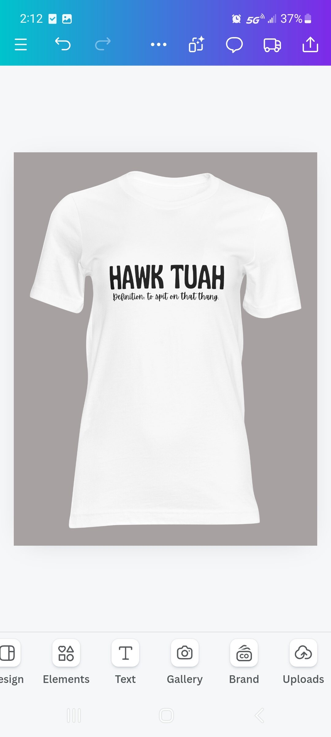 Hawk Tuah Definition Svg - Etsy