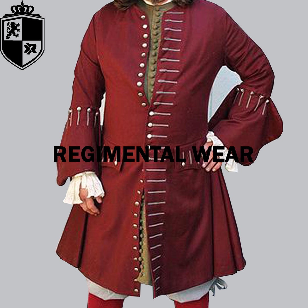 Steampunk Frock Coat, 17th Century Frock Coat, Gentleman Frock Coat ...