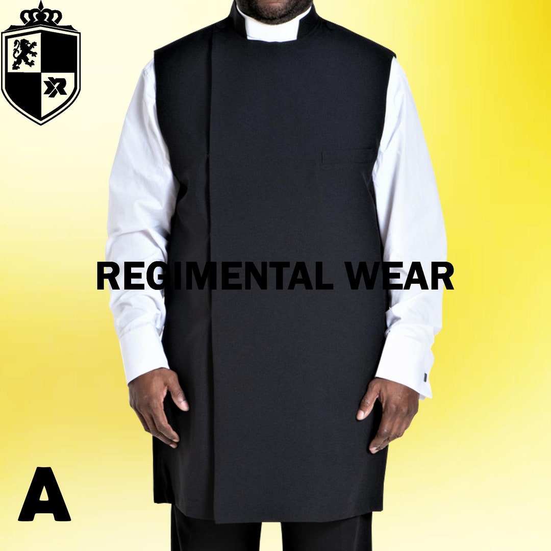 New Men's Clergy Apron Clerical Apron Ministerial Vestment Apron Sacred ...