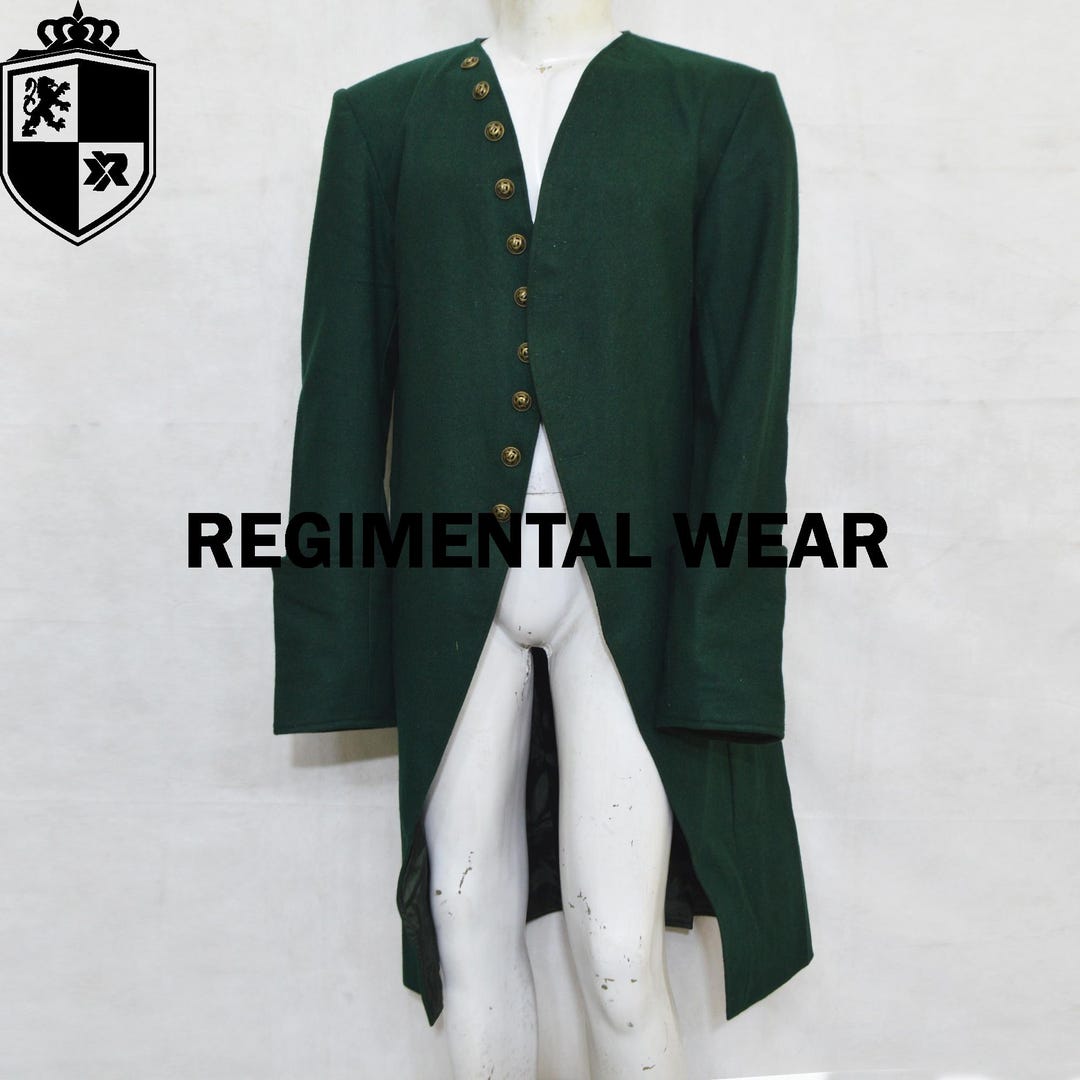 New Colonial Frock Coat, Regency Frock Coat, Bridgeton Frock Coat ...