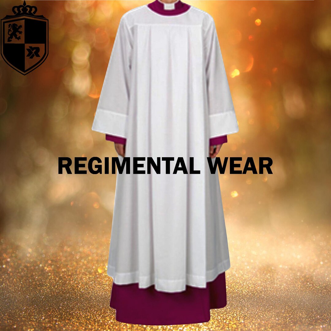 Roman Rochet: Bishop Attire Priest Traditional Catholic White Tropical ...