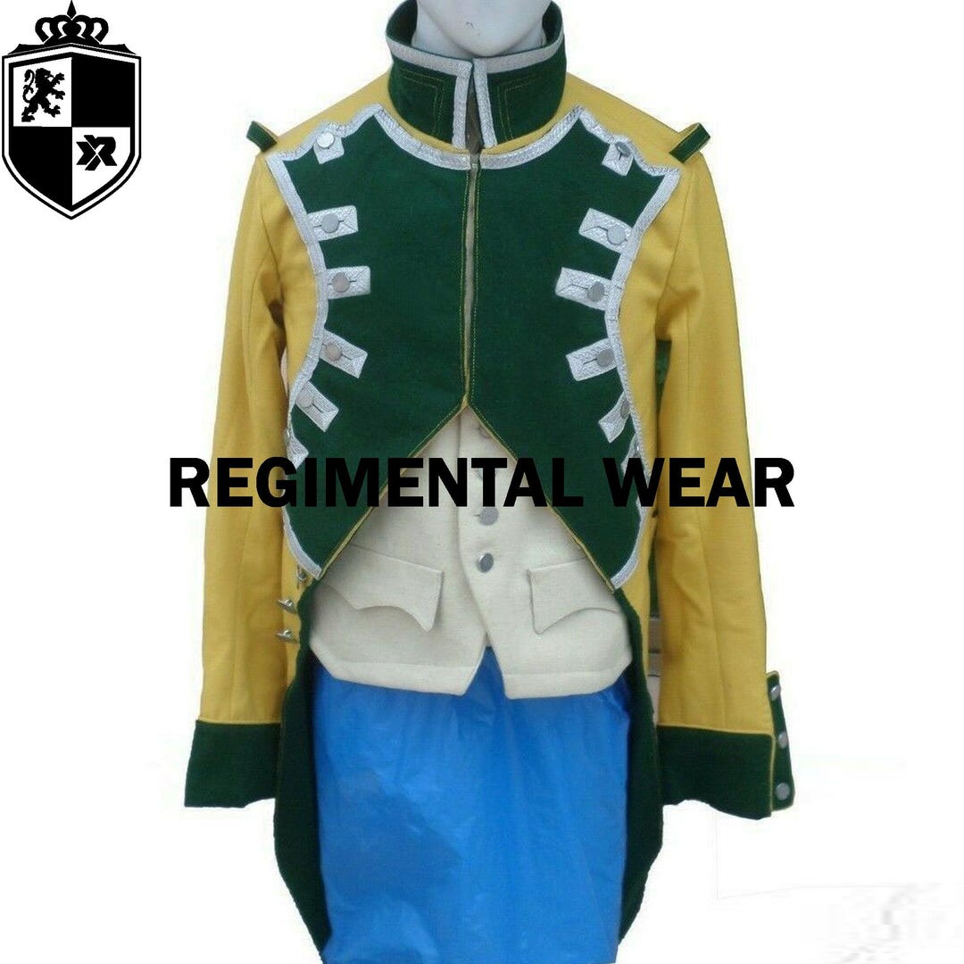 Men Emperor Napoleon Jacket, Napoleon Jacket, Line Troop Jacket, French ...