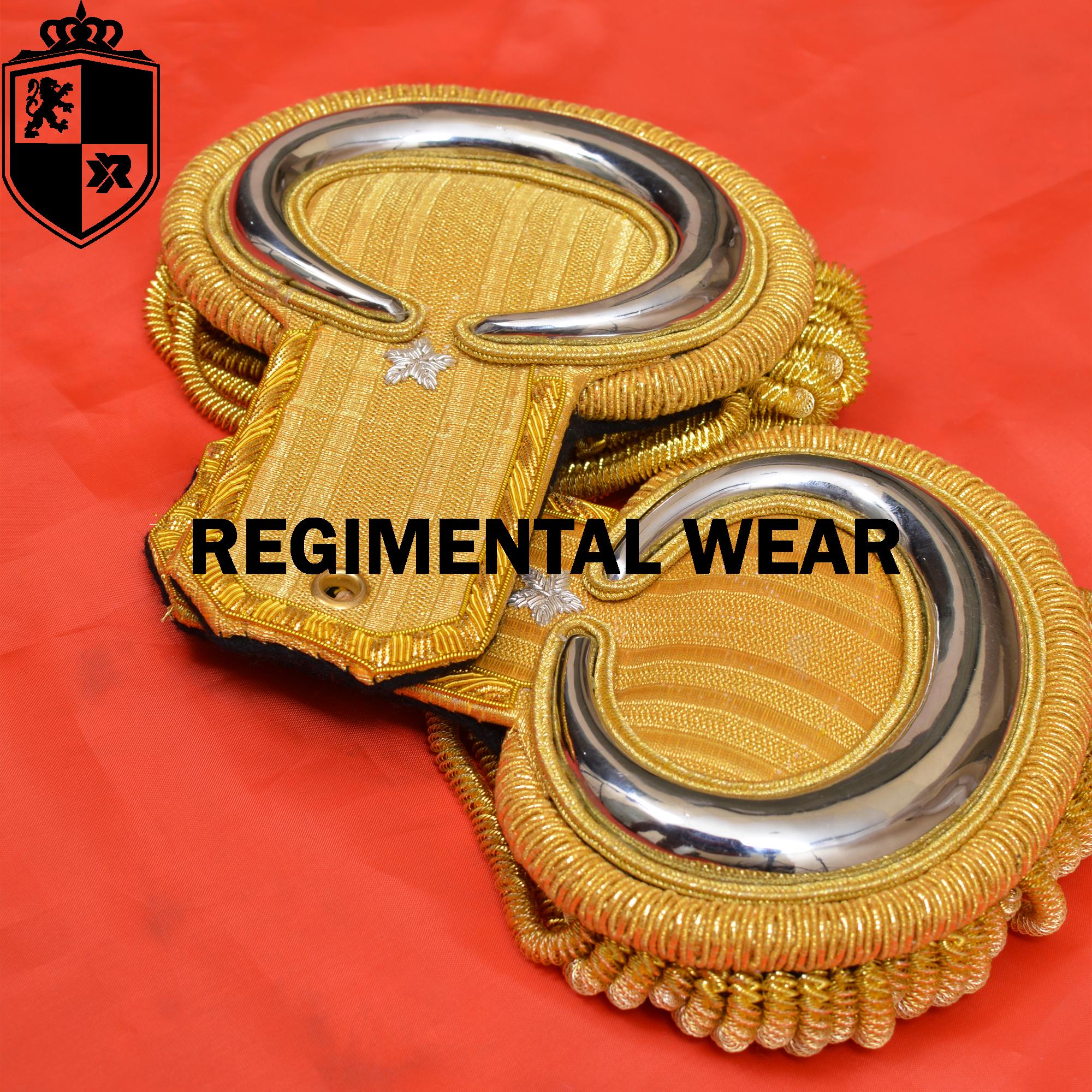Golden Military Epaulets: Marching Band Uniform Accessories - Etsy