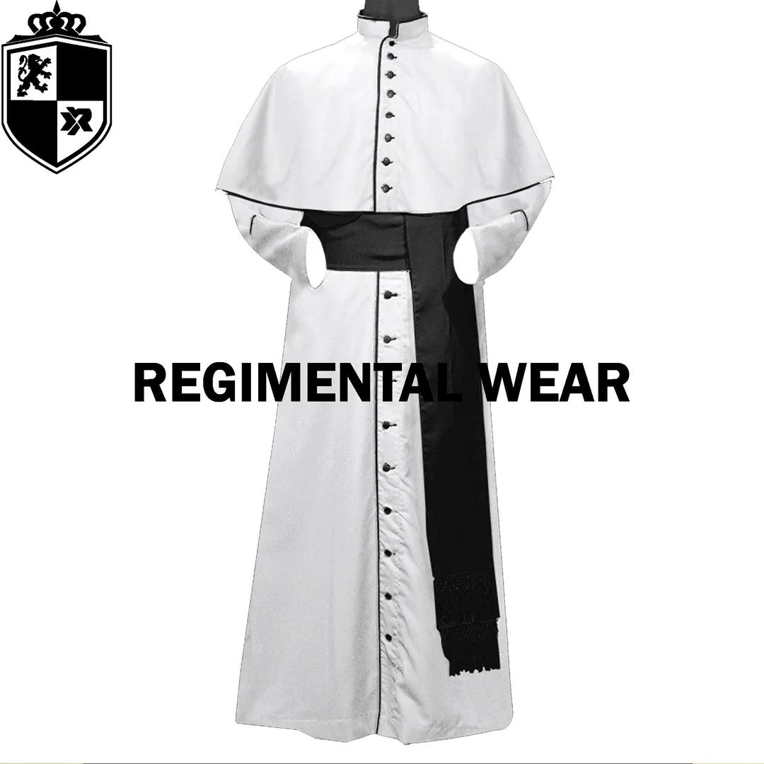 Holliman Cassock, Roman Cassock, Bishop Cassock, Minister's Cassock ...