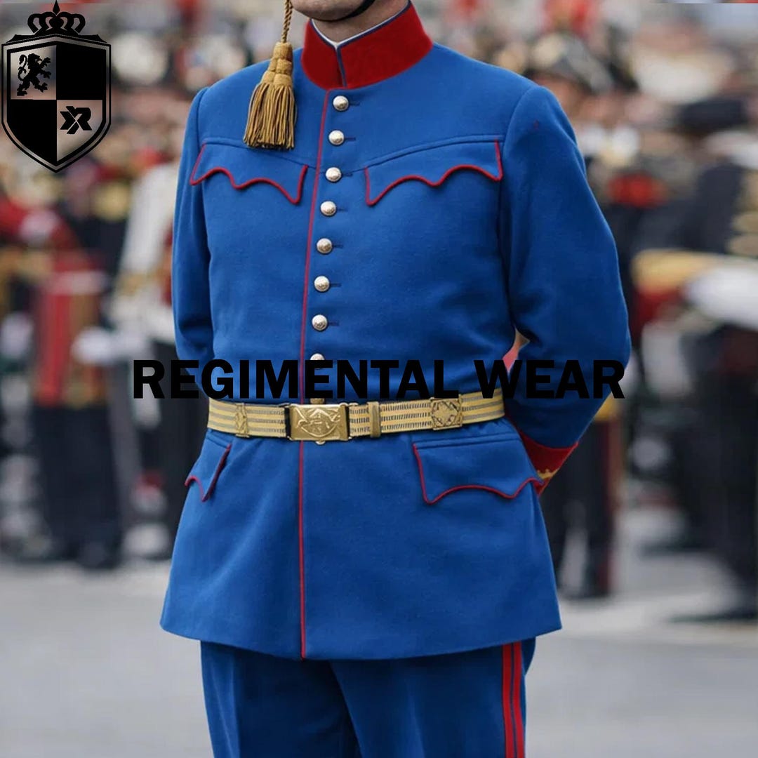Prussian Officer Imperial Tunic 19th Century Uniform, Historical ...