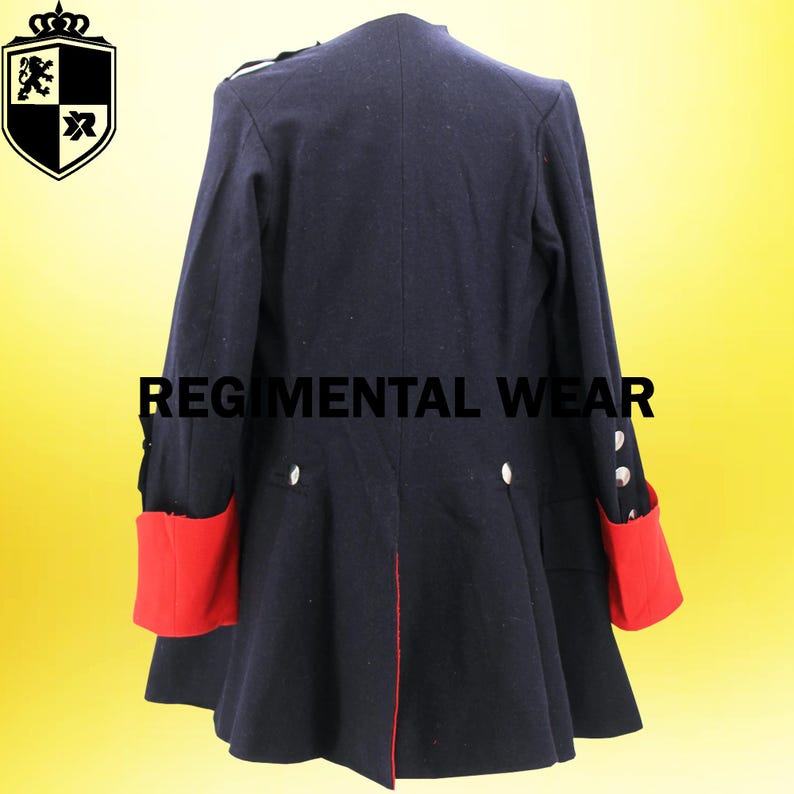 18th Century Continental Dress Battlefields Jacket, Colonial Soldier ...