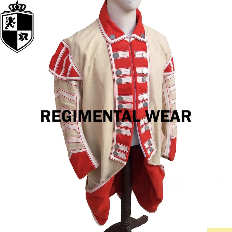 Revolution War Jacket, British Militaire Jacket American Artillery ...