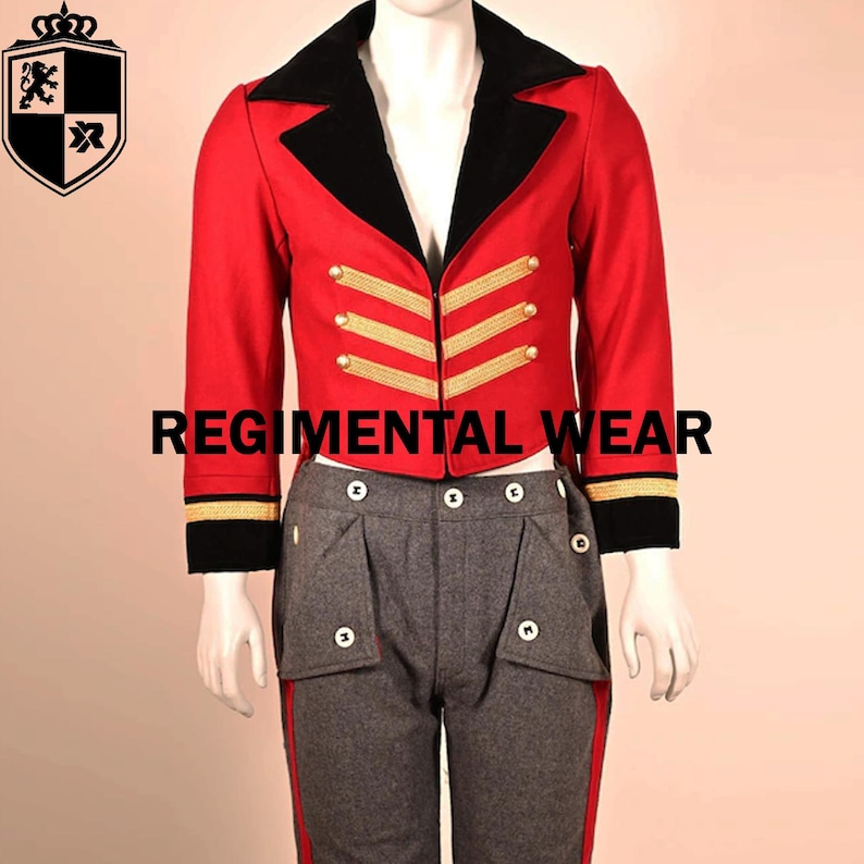 Circus Ringmaster Jacket Stylish Victorian Costume Tailcoat, Costume ...