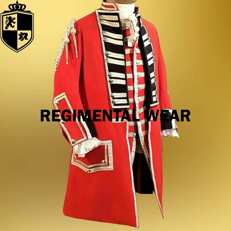 Royal Regimental Uniform, 60th British Officer Uniform, Colonial ...