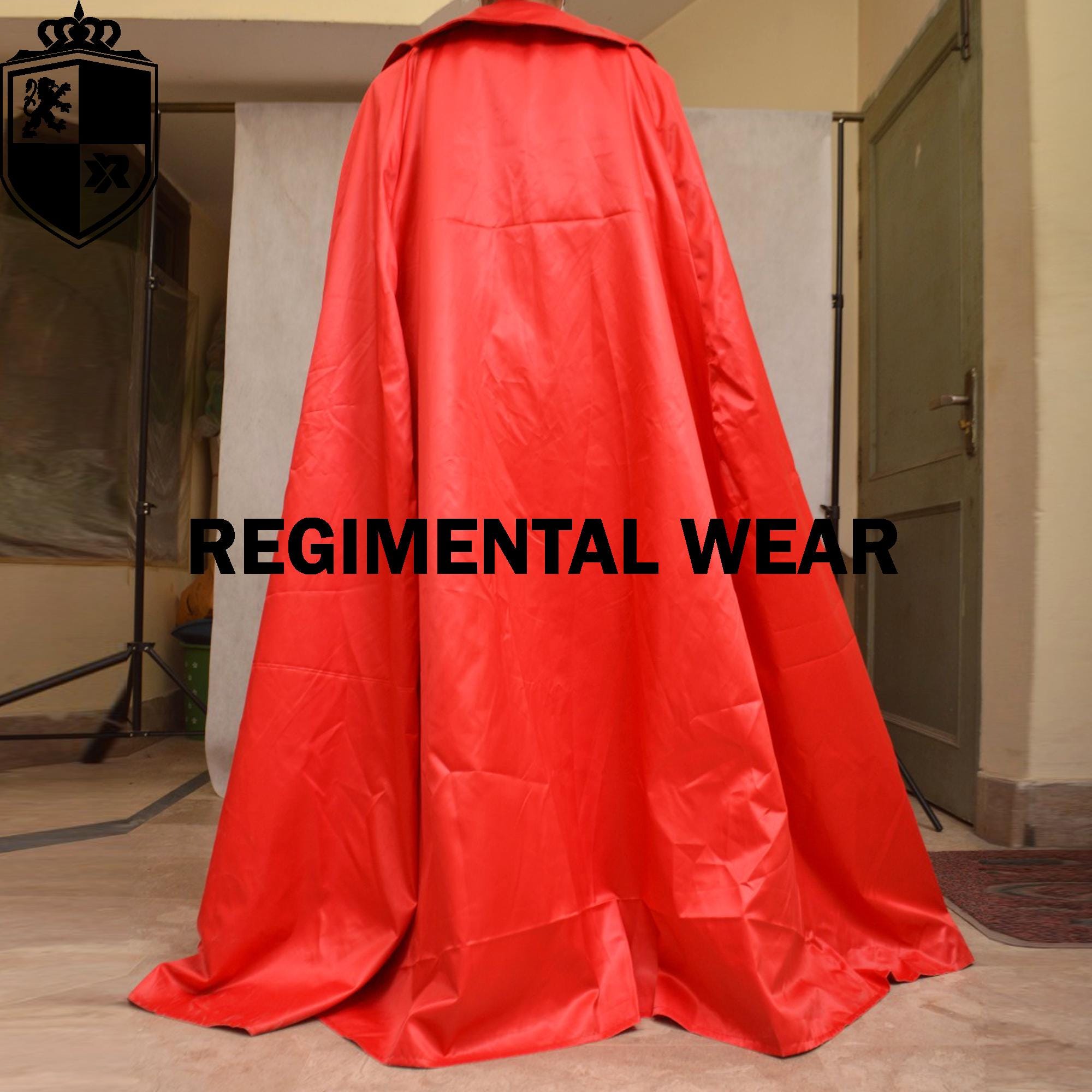 Religious Vestment Cape : Handmade Red Silk Clergy Cassock Robe - Etsy