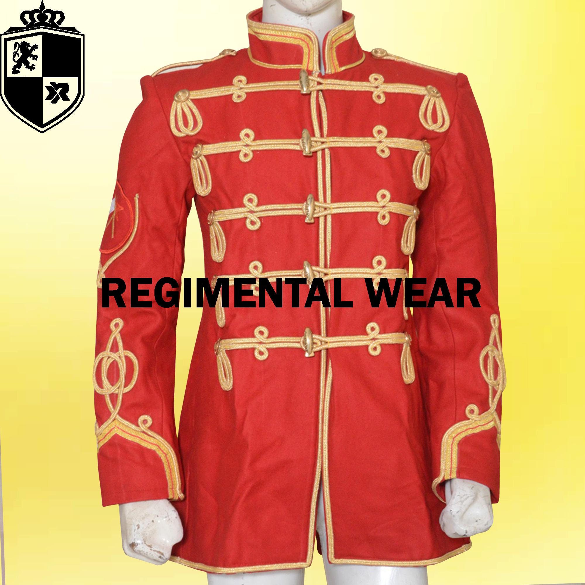 Imperial Prussian Jacket, 1860s General Hussar Royal British Jacket ...