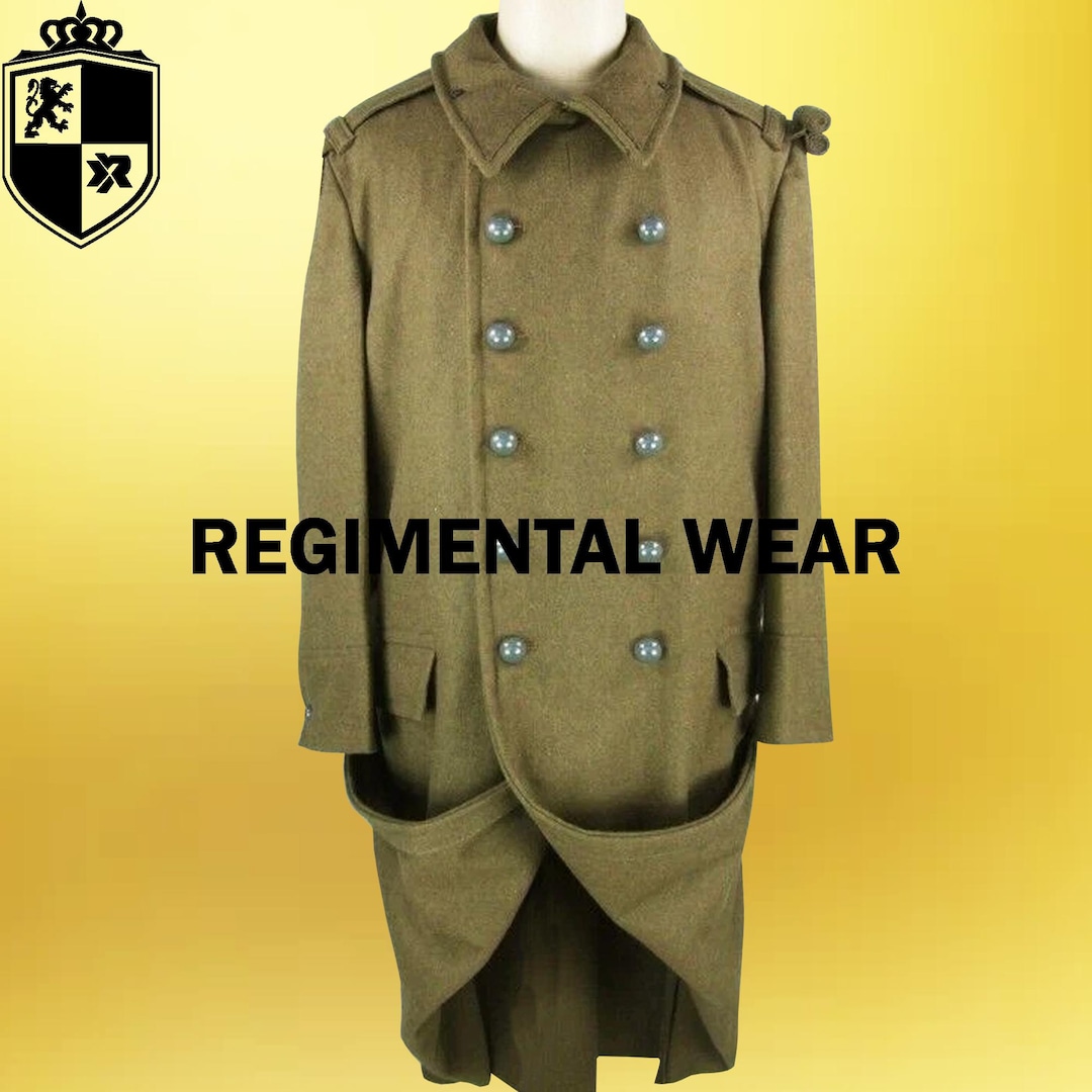 Military Great Coat, Victorian Overcoat, Military Frock Coat, Riding ...