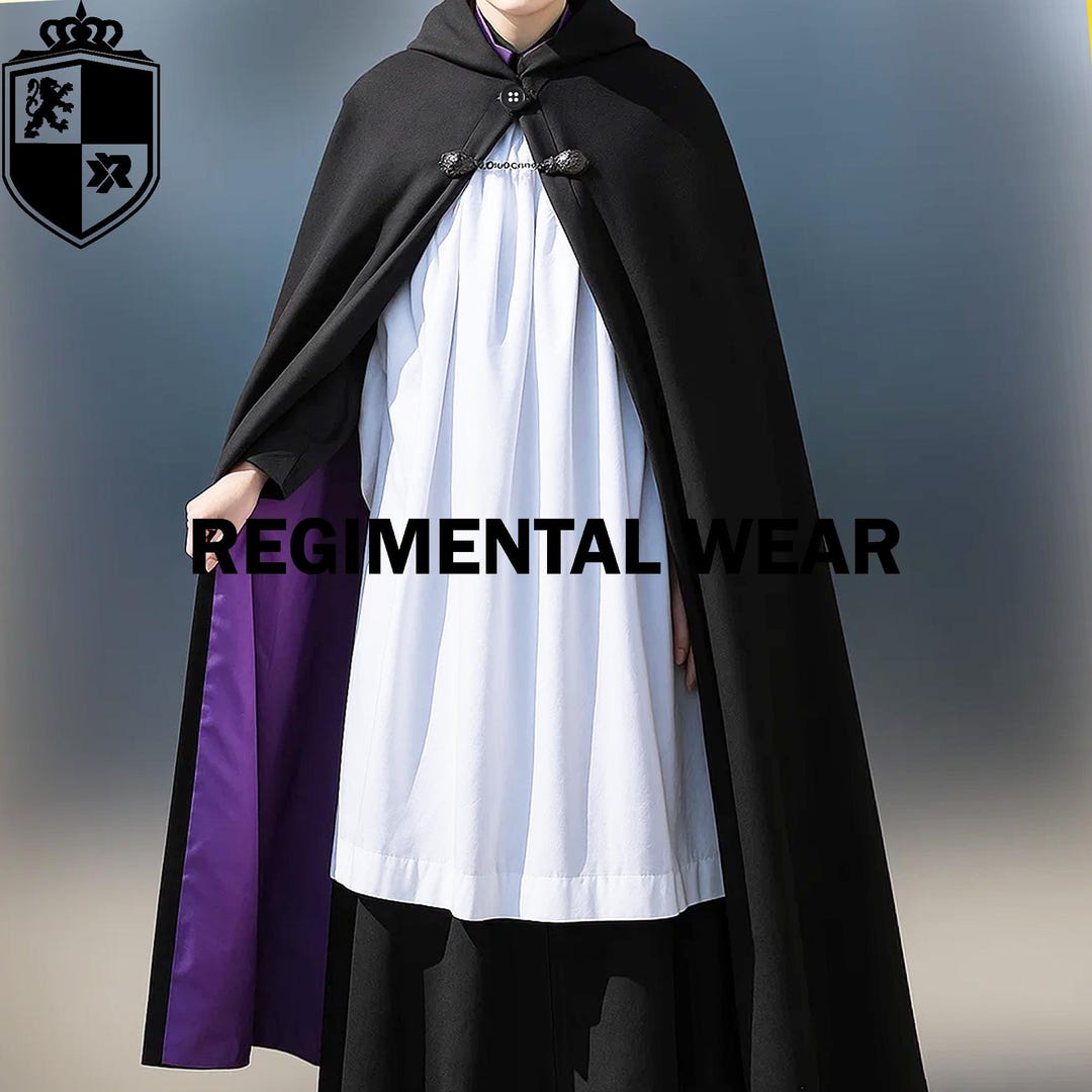 Priest Bishop Cloak : Traditional Roman Vestment Black Wool Cloak - Etsy UK