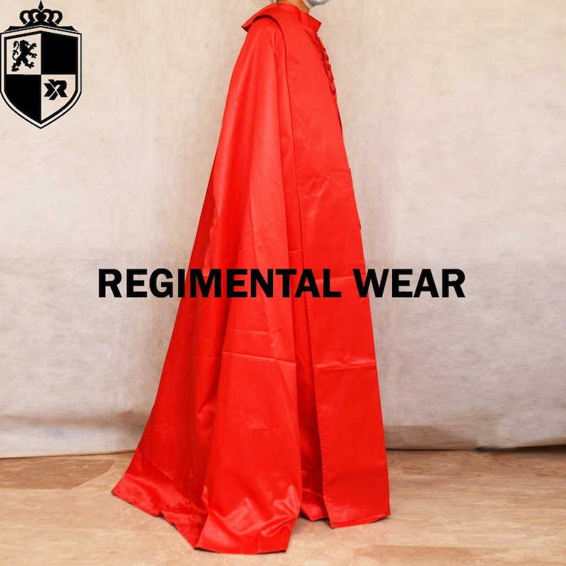 Religious Vestment Cape : Handmade Red Silk Clergy Cassock Robe - Etsy