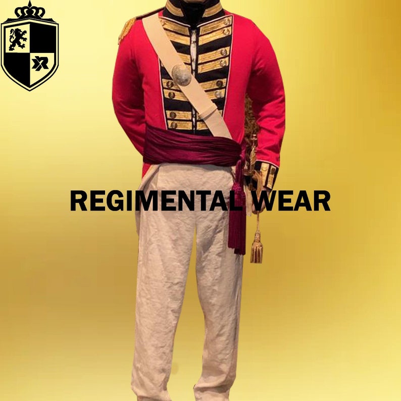 Handmade Red Wool 1812 Battalion Uniform: Colonial Soldier Coat - Etsy