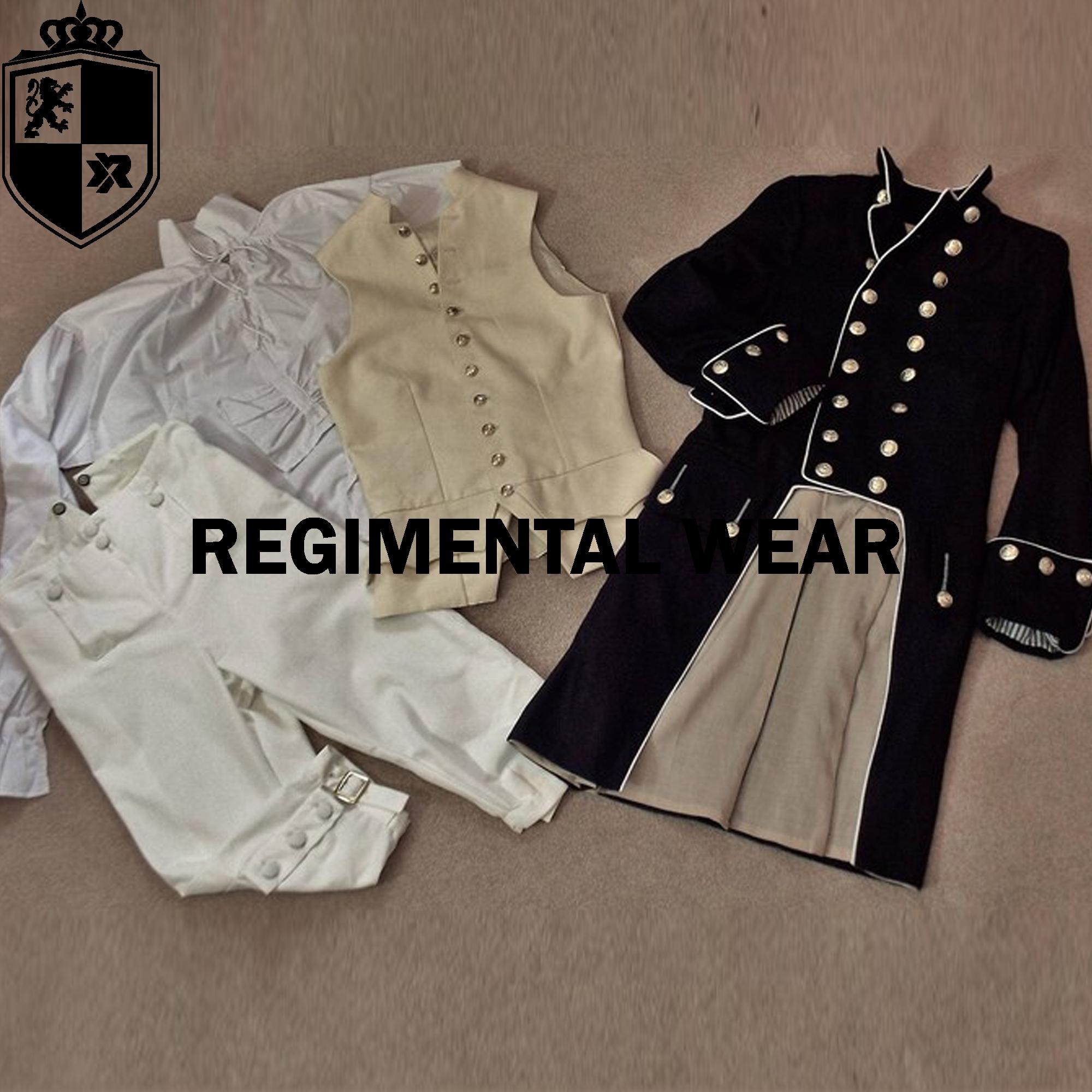 Royal Navy Wool Tailcoat: 1800s Style Commander Uniform - Etsy