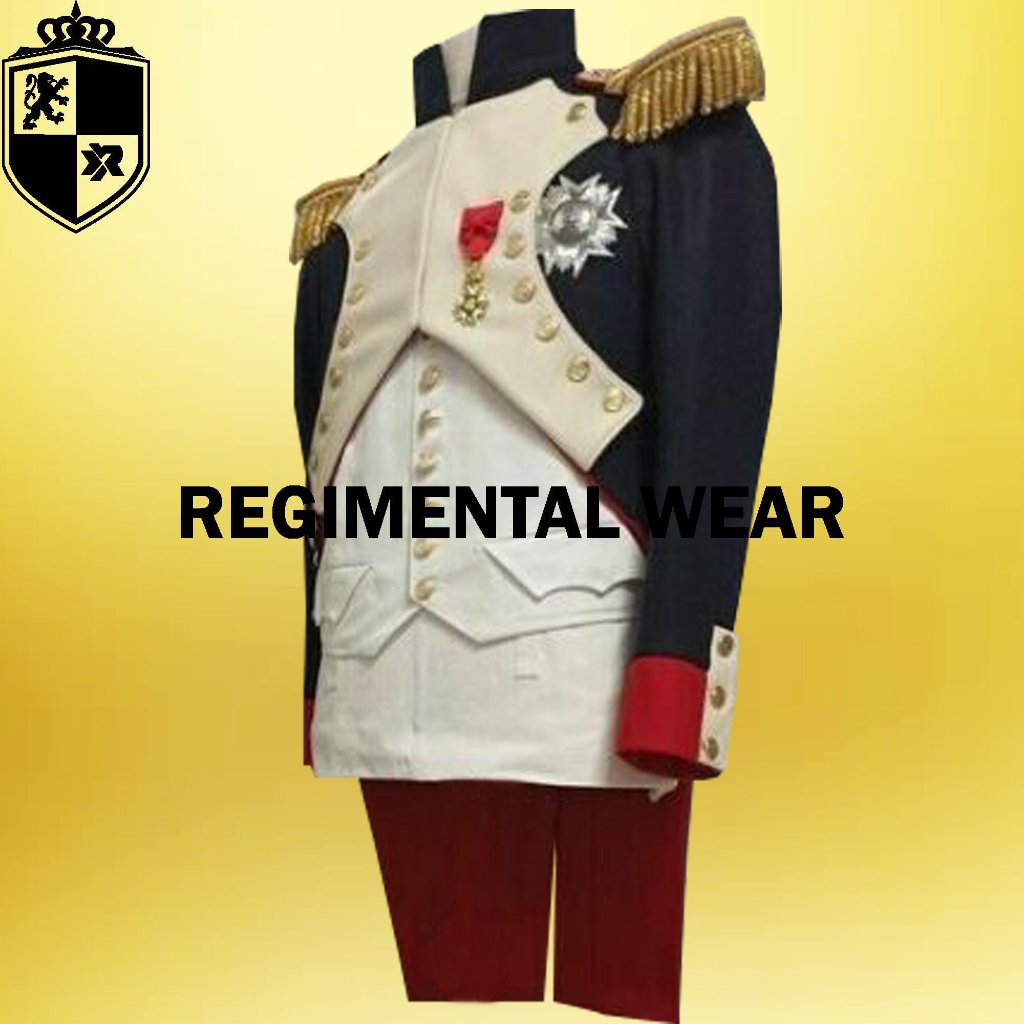 Military Napoleonic Infantry Uniform Men Imperial Guard Grenadier ...
