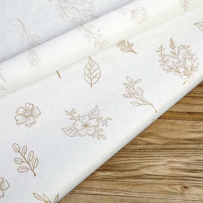 Gold Tissue Paper - Etsy