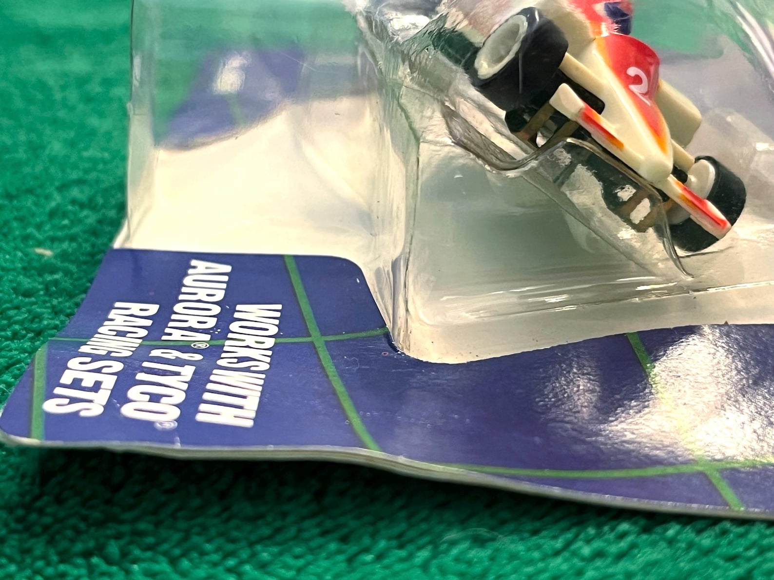 TOMY Aurora AFX Turbo Slot Car #2 Electric Racing 1986 No. 8635 ...