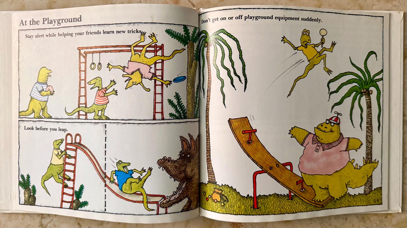 Dinosaurs, Beware! A Safety Guide by Marc Brown: Illustrated Children's ...