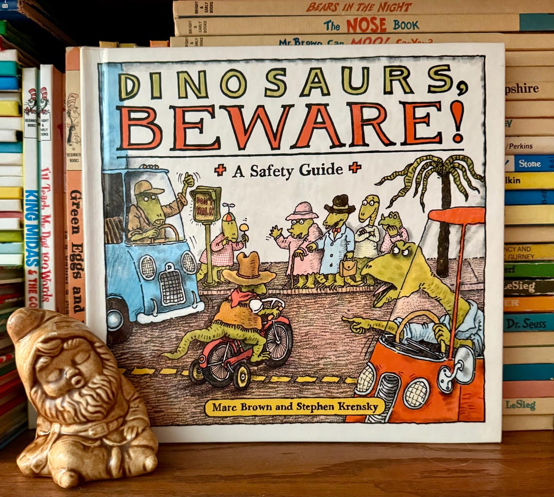Dinosaurs, Beware! A Safety Guide by Marc Brown: Illustrated Children's ...