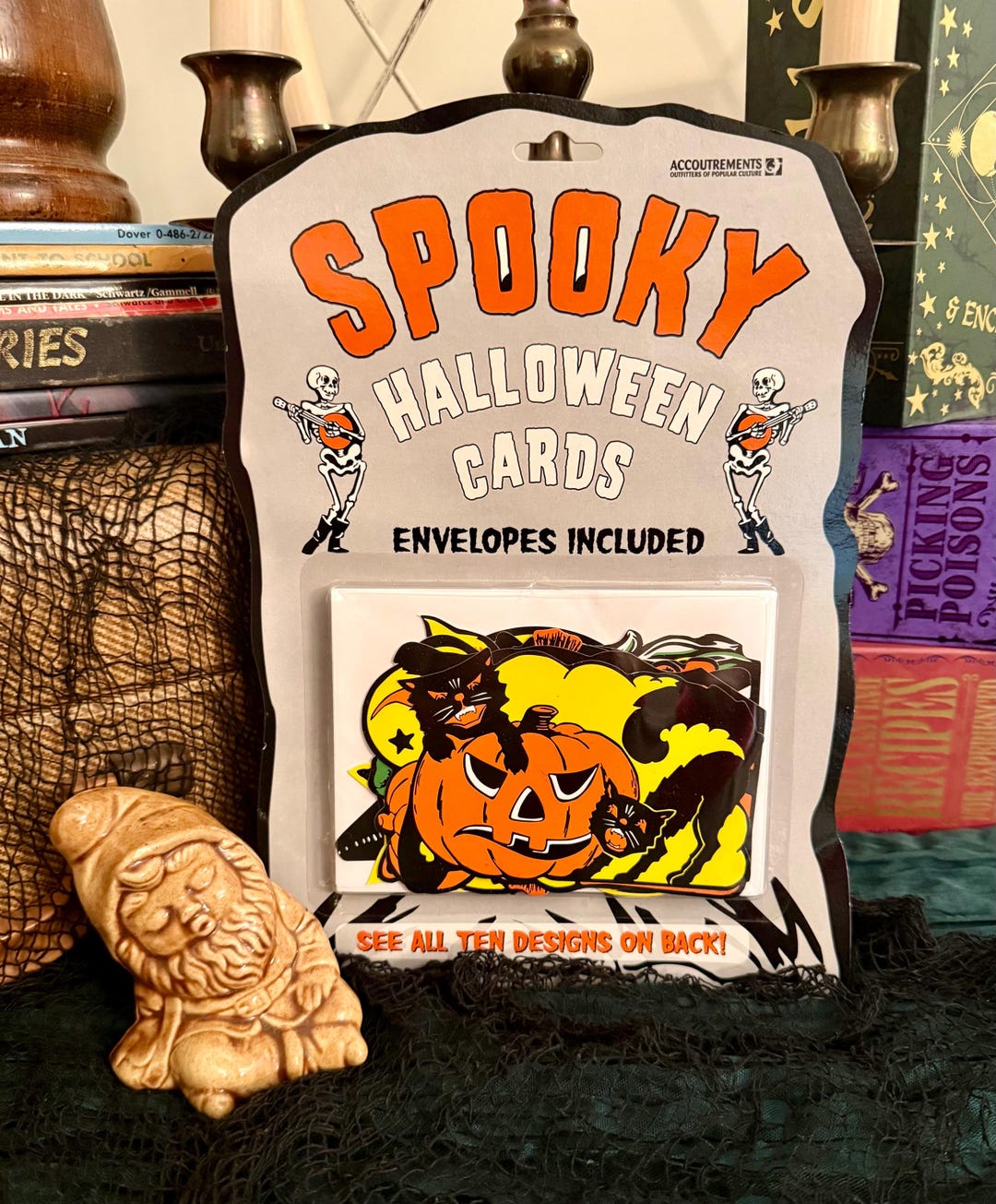 Spooky Halloween Cards With Envelopes 2002 Accoutrements - Etsy