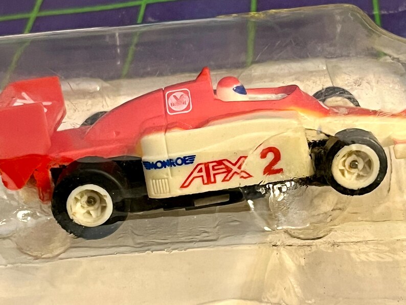 TOMY Aurora AFX Turbo Slot Car #2 Electric Racing 1986 No. 8635 ...