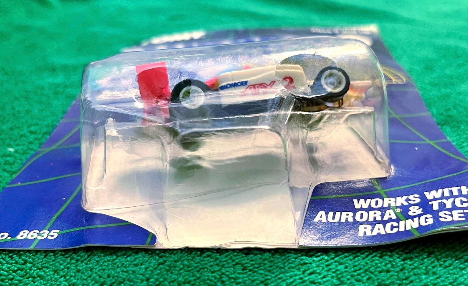 TOMY Aurora AFX Turbo Slot Car #2 Electric Racing 1986 No. 8635 ...