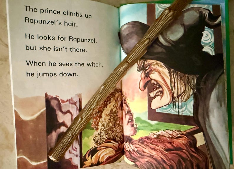 Rapunzel Ladybird Book: 1980s Read It Yourself Edition - Etsy