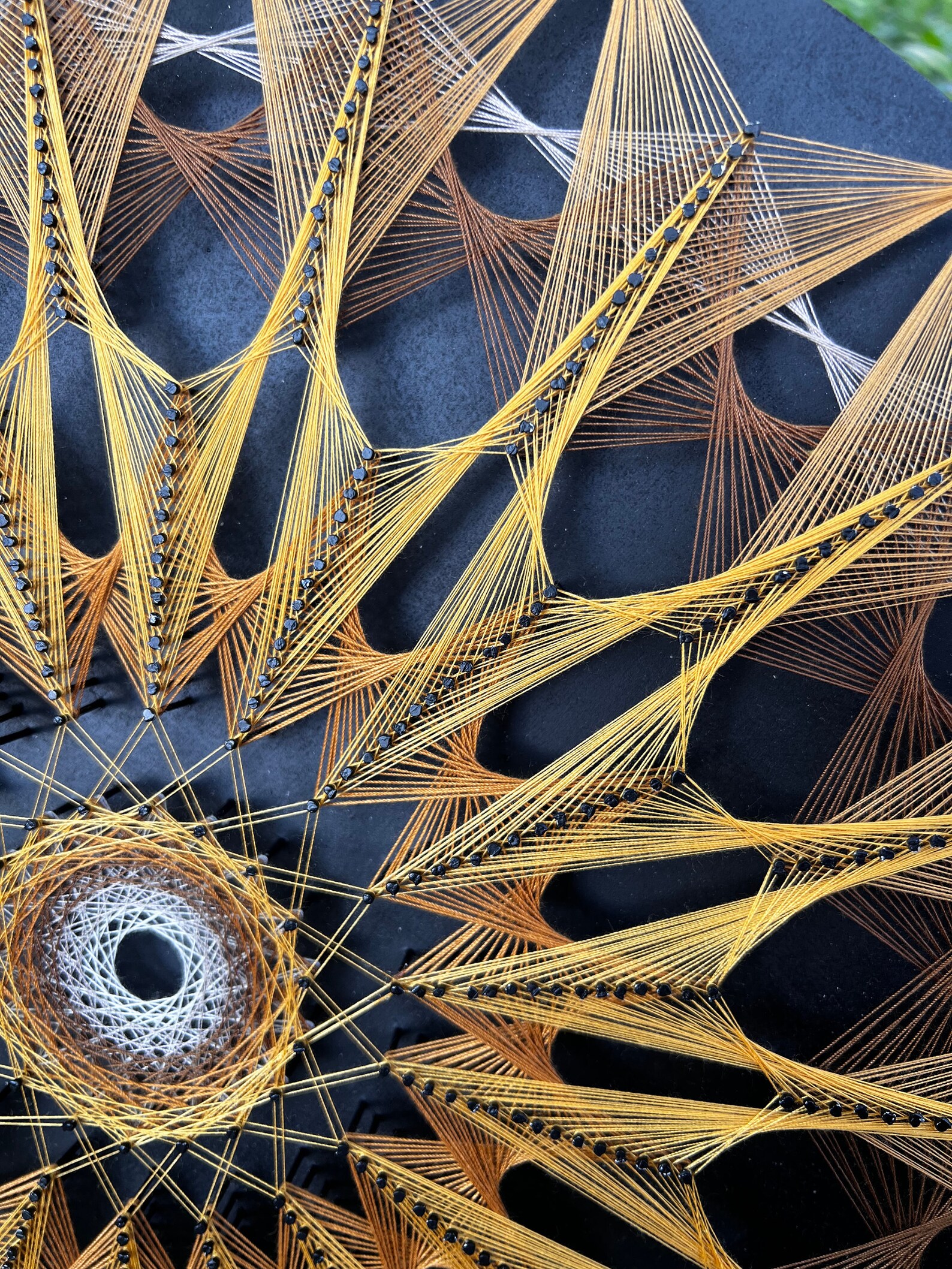 3D Mandala String Art Painting Handmade Prosperity Office Design Wall ...