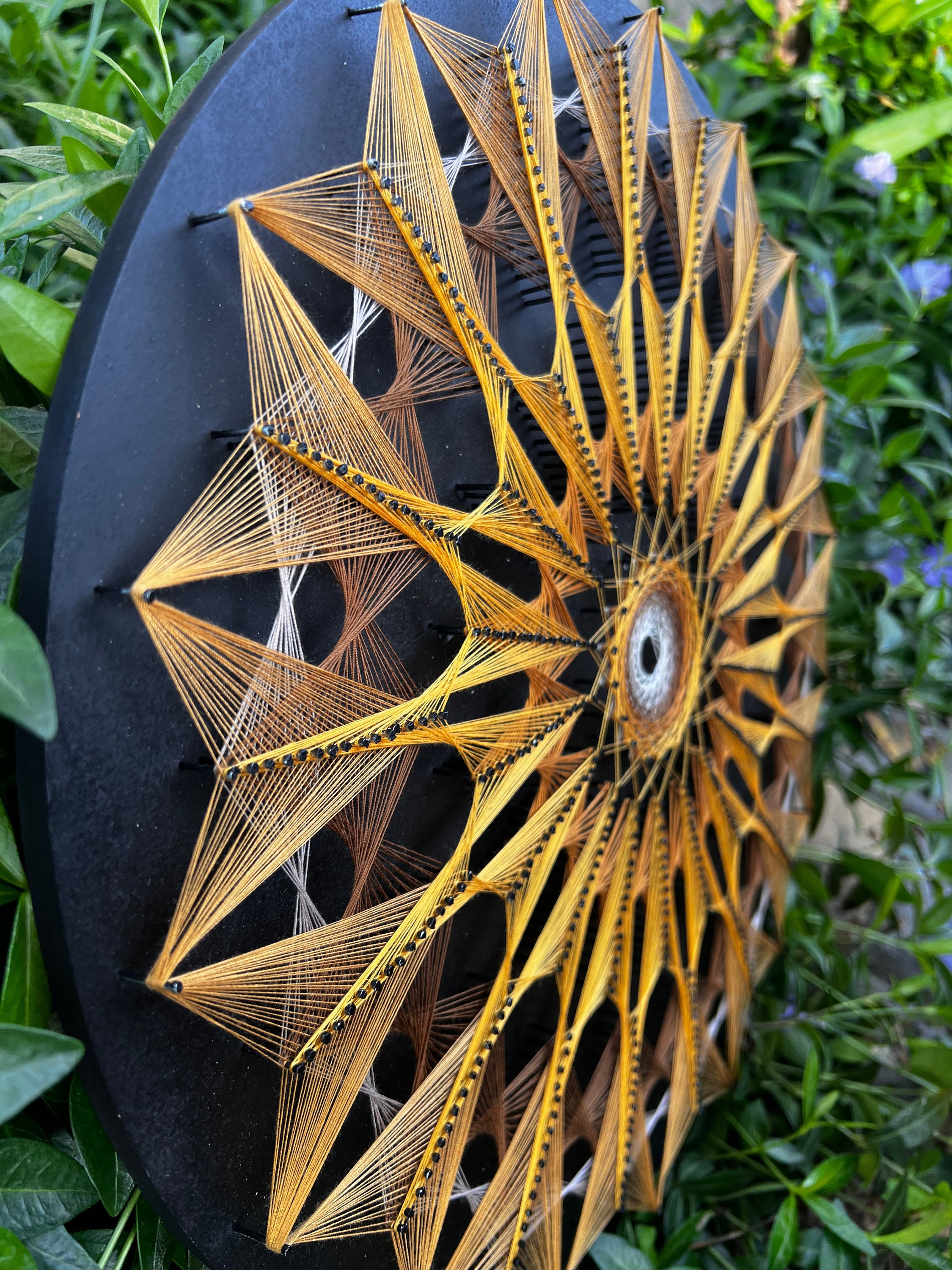 3D Mandala String Art Painting Handmade Prosperity Office Design Wall ...