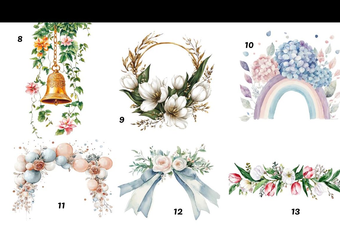 Easter Grumpy Animals Collection-watercolor Animals Clipart-spring ...