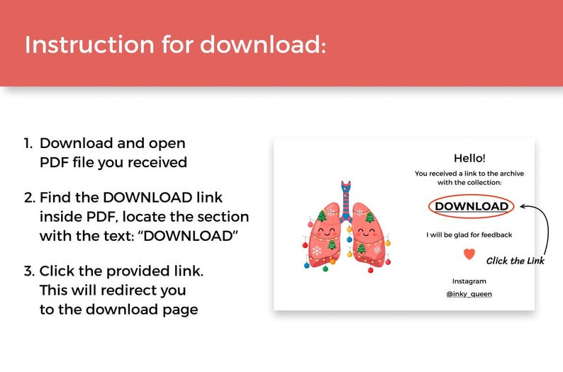 Christmas Anatomy Clipart Bundle – Festive Human Organs (PNG, 300 DPI ...