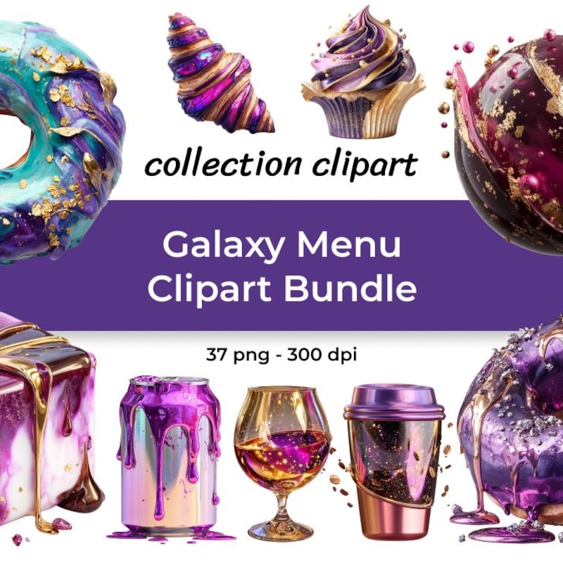 Dessert Clipart - Etsy