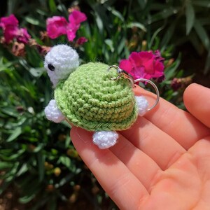 Amigurumi Turtle Keychain | Crochet Pattern by Delphinescrochets ...