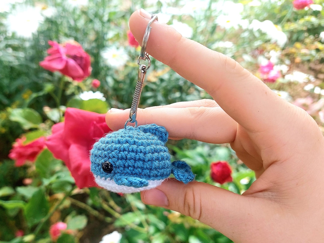 Amigurumi Whale Keychain | Crochet Pattern by Delphinescrochets ...