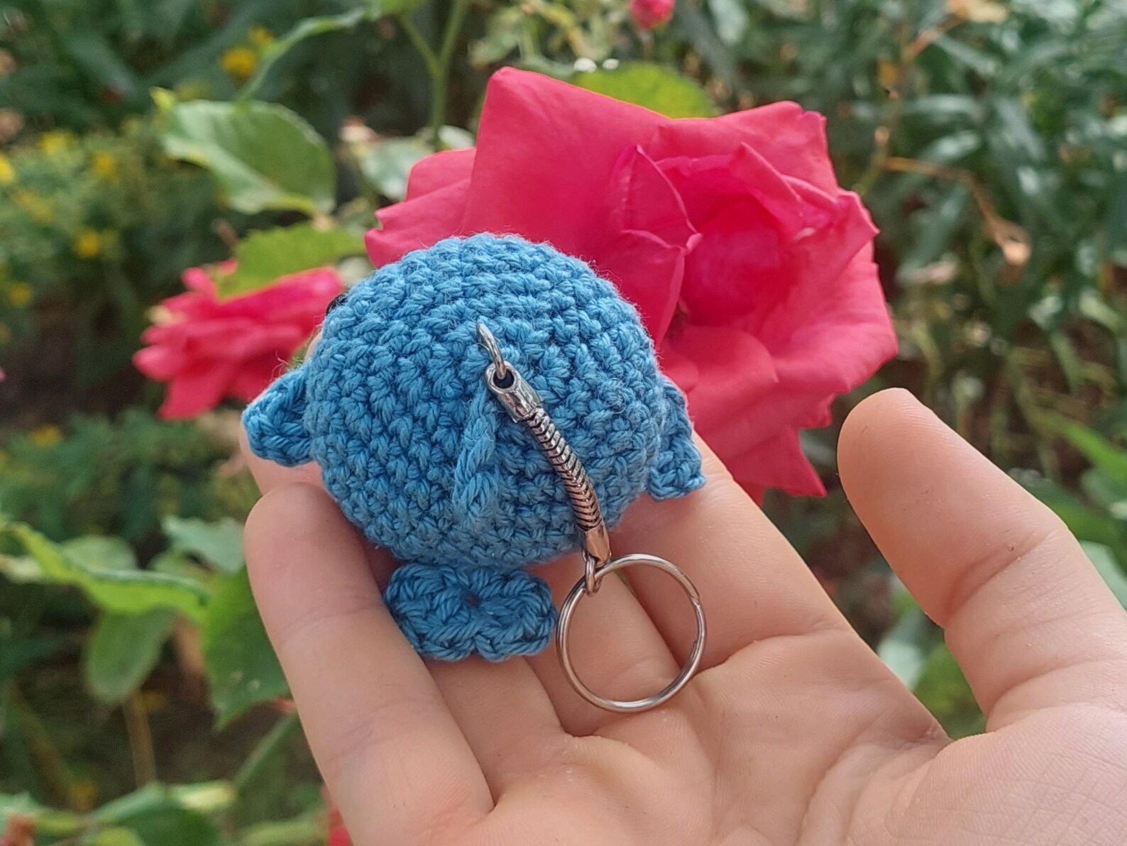 Amigurumi Whale Keychain | Crochet Pattern by Delphinescrochets ...