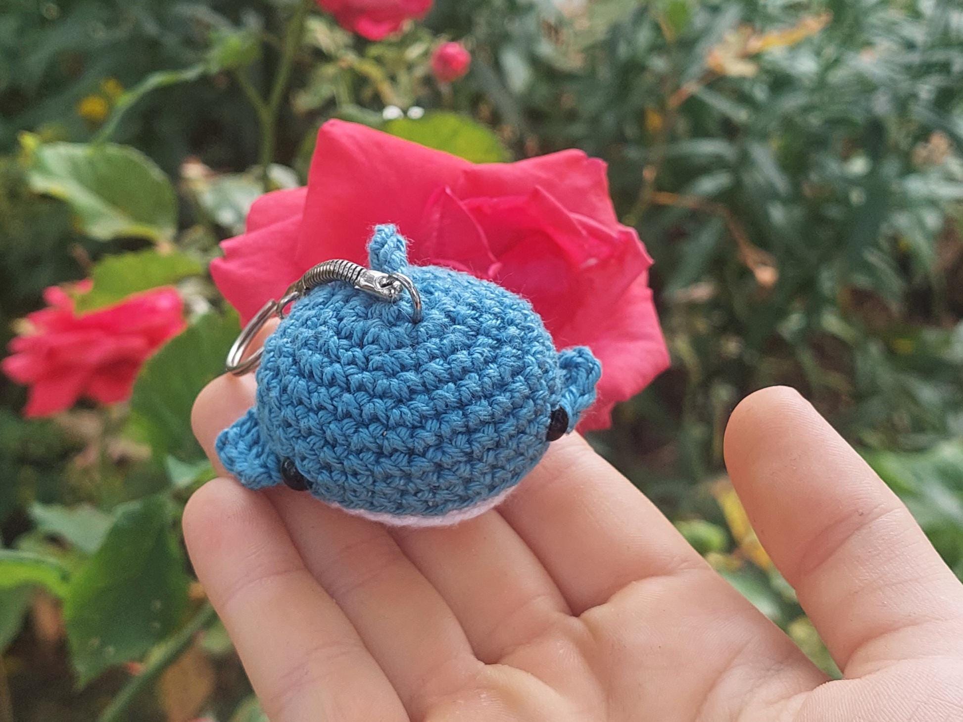 Amigurumi Whale Keychain | Crochet Pattern by Delphinescrochets ...