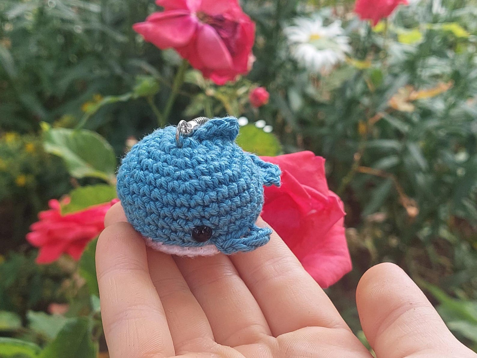 Amigurumi Whale Keychain | Crochet Pattern by Delphinescrochets ...