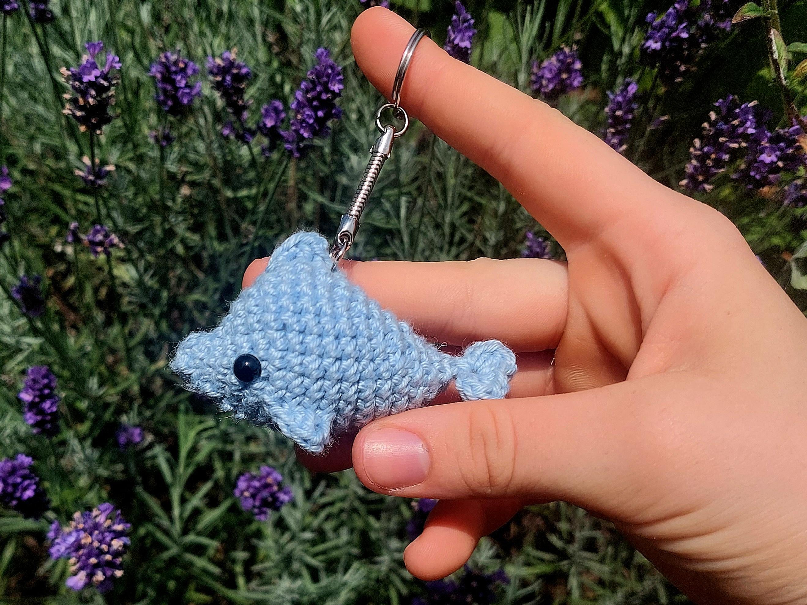 Amigurumi Dolphin Keychain | Crochet Pattern by Delphinescrochets ...