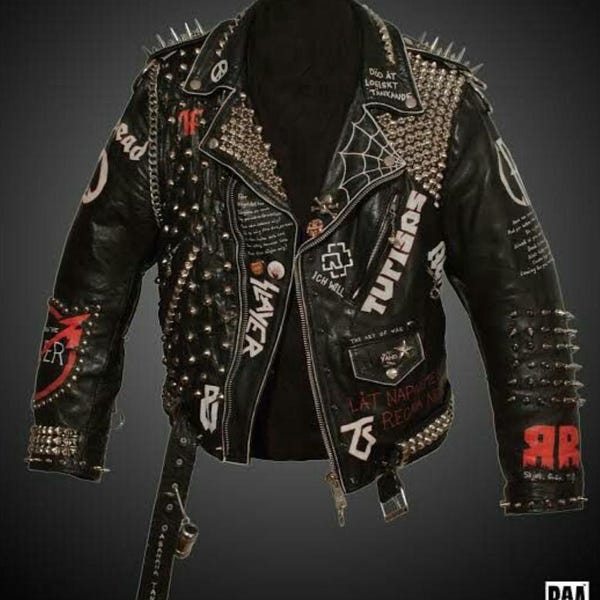Punk Rock Jacket - Etsy