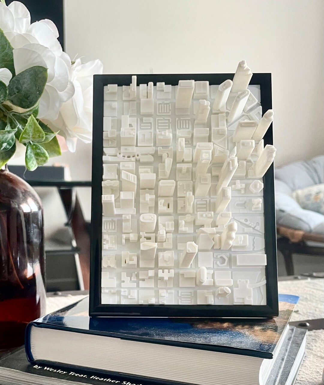 Houston, Texas 3D City Skyline Miniature, Personal Gift, Cute Simple ...