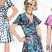 1970s Simplicity 6099 UNCUT Vintage Sewing Pattern Wrap Dress, Evening ...