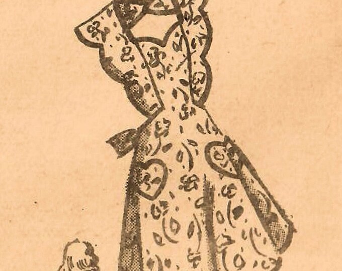 1960s Simplicity 6809 Vintage Sewing Pattern Full Apron, Art Smock ...