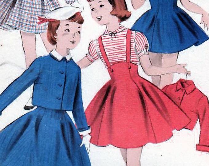 1950s Butterick 6239 Vintage Sewing Pattern Fitted Coat, Double ...