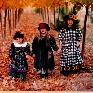 1990s KP Kids & Co UNCUT Vintage Sewing Pattern Garden Party Dress ...