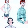 1950s Simplicity 1131 UNCUT Vintage Sewing Pattern Juniors Misses Full ...